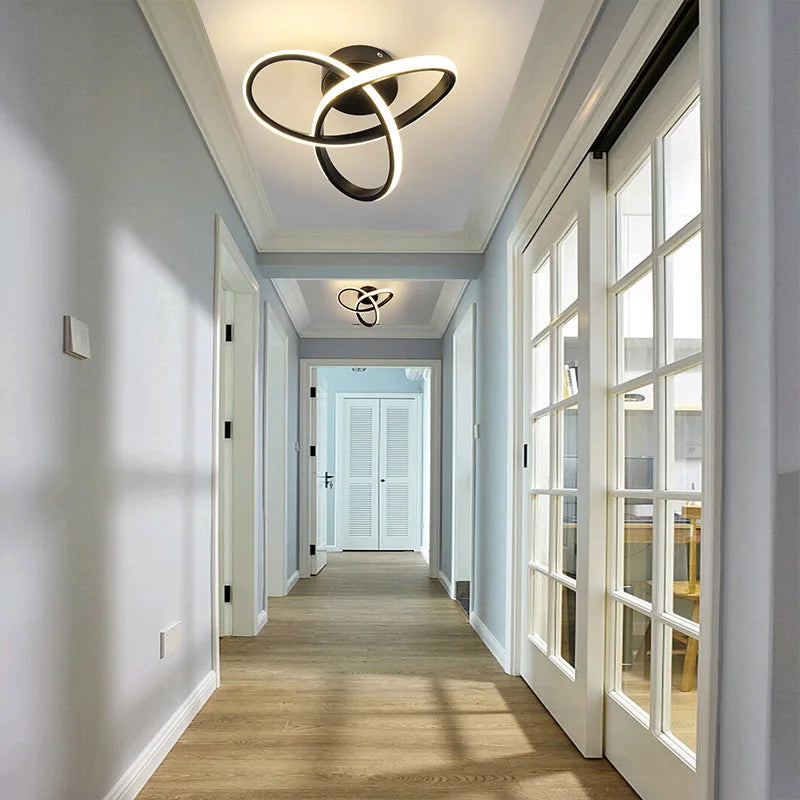LED Ceiling Light – Creative Dual-Ring Design for Modern Interiors ...