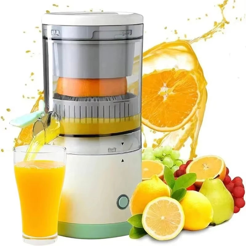 Portable Electric Citrus Juicer – USB Rechargeable Mini Fruit Blender ...